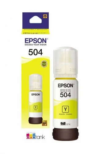 APL PRINTER 🏅 A maior gráfica da região! - REFIL DE TINTA EPSON 504 70ML ORIGINAL YELLOW